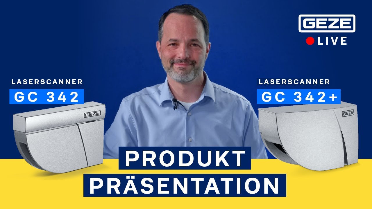 The new GC 342+: Efficient protection for automatic swing doors | GEZE